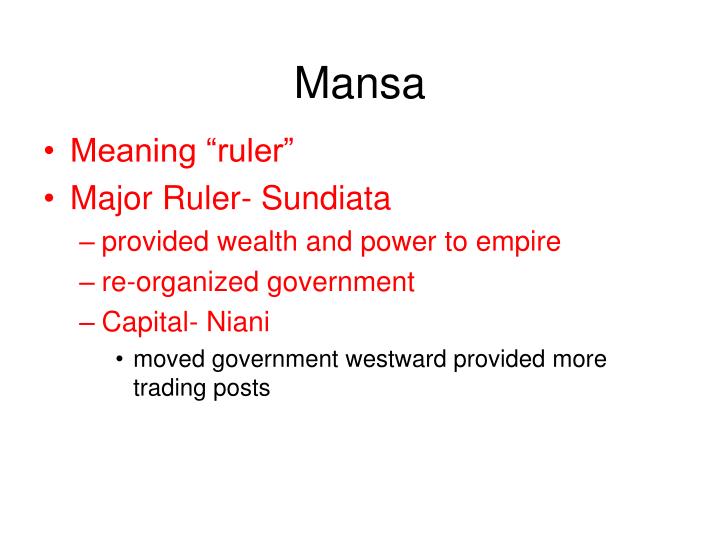 PPT - Kingdoms of Africa: Ghana, Mali, and Songhai PowerPoint ...