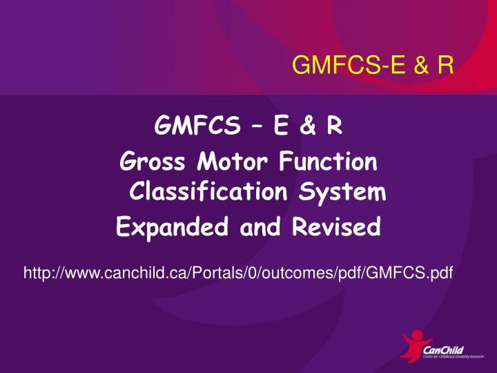 PPT - The GMFCS and GMFM in Clinical Practice PowerPoint Presentation ...