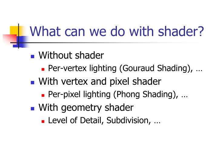 Ppt Opengl Shading Language Glsl Powerpoint Presentation Id355028