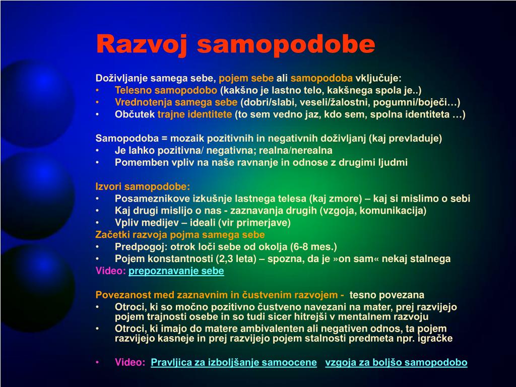 PPT - Razvoj predšolskega otroka – 1. del PowerPoint Presentation, free ...