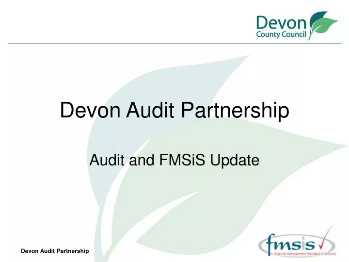 PPT - Devon Audit Partnership PowerPoint Presentation, free download ...
