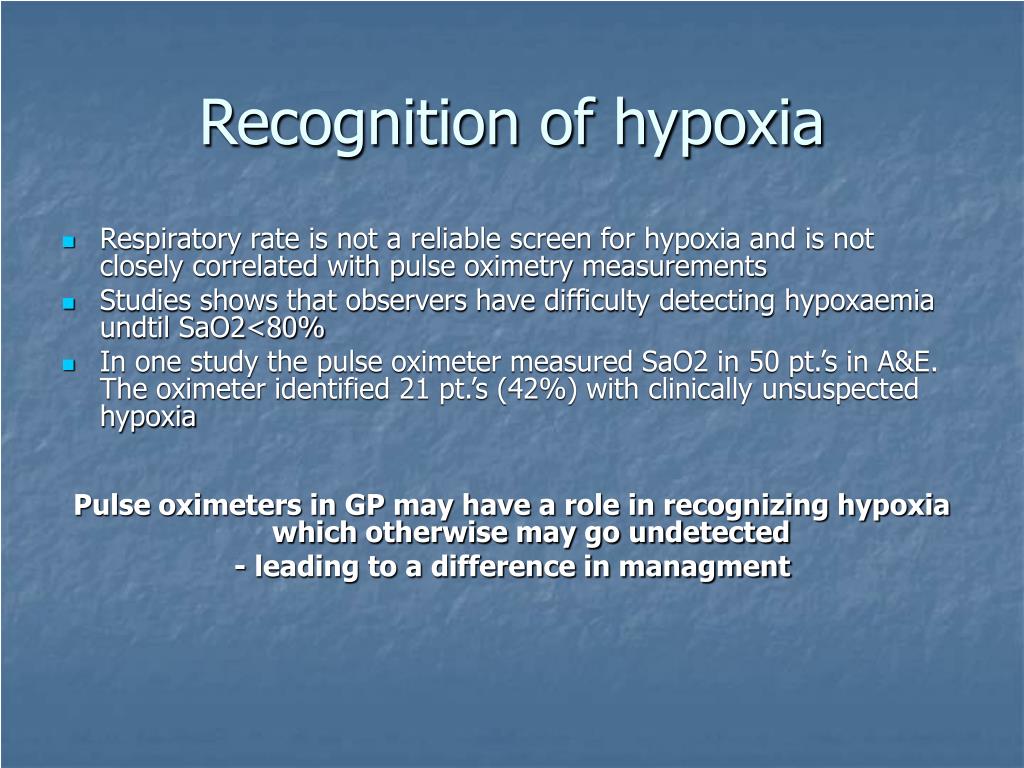 PPT - Pulse oximetry in general practice By Søren Brorson, MD, GP ...