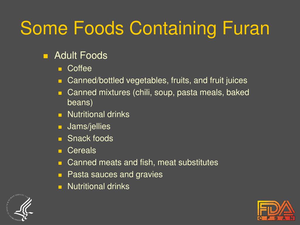PPT - An Updated Exposure Assessment for Furan from the Consumption of ...