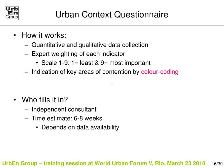 PPT - How to “green” large-scale urban design projects Training session ...
