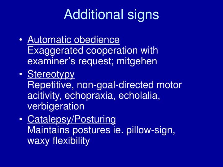 PPT - Catatonia PowerPoint Presentation - ID:358907