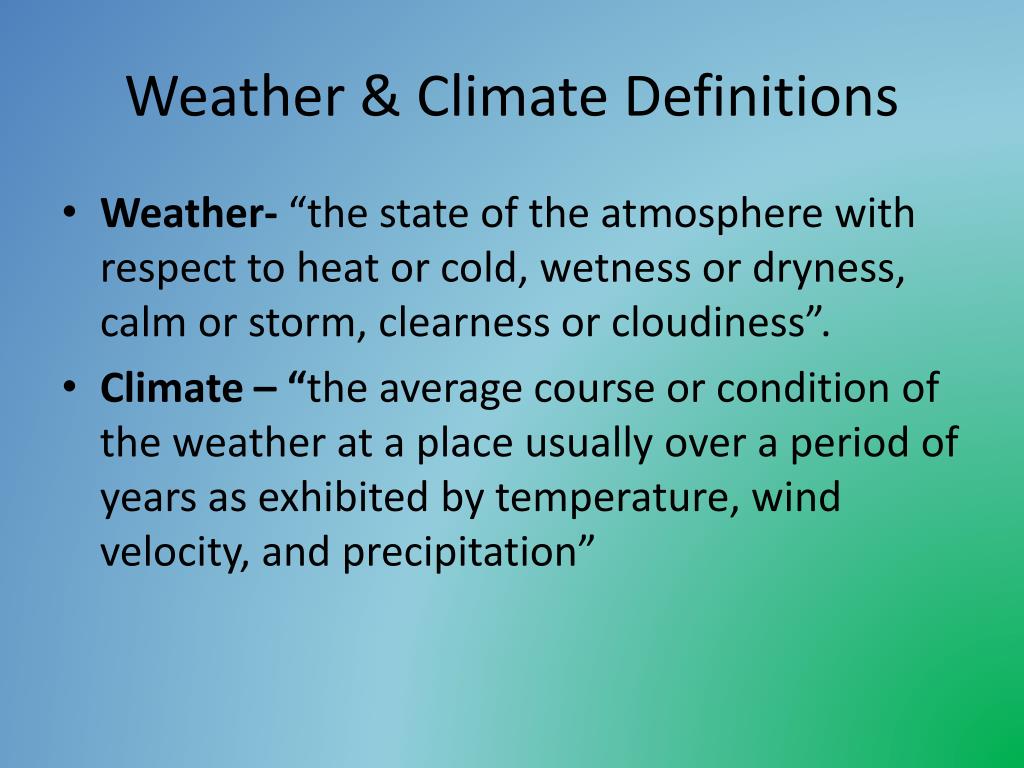PPT Weather Climate PowerPoint Presentation Free Download ID 359608
