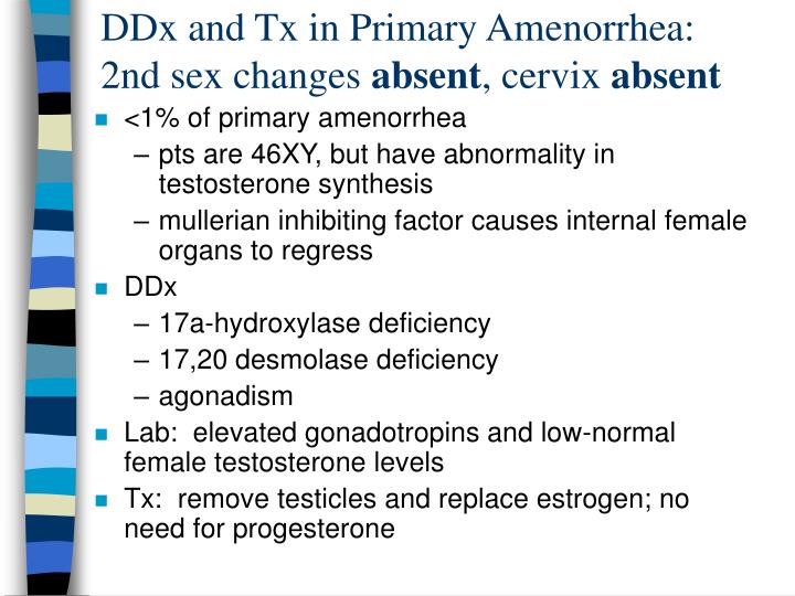 Ppt Amenorrhea Powerpoint Presentation Id 360414