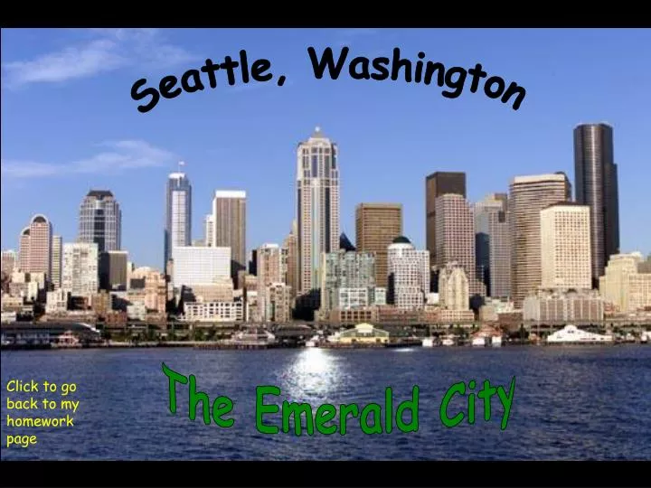 PPT - Seattle, Washington PowerPoint Presentation, free download - ID ...