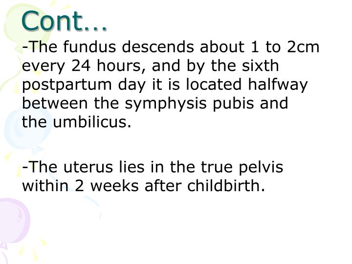 PPT - Postpartum Physiology PowerPoint Presentation - ID:360896