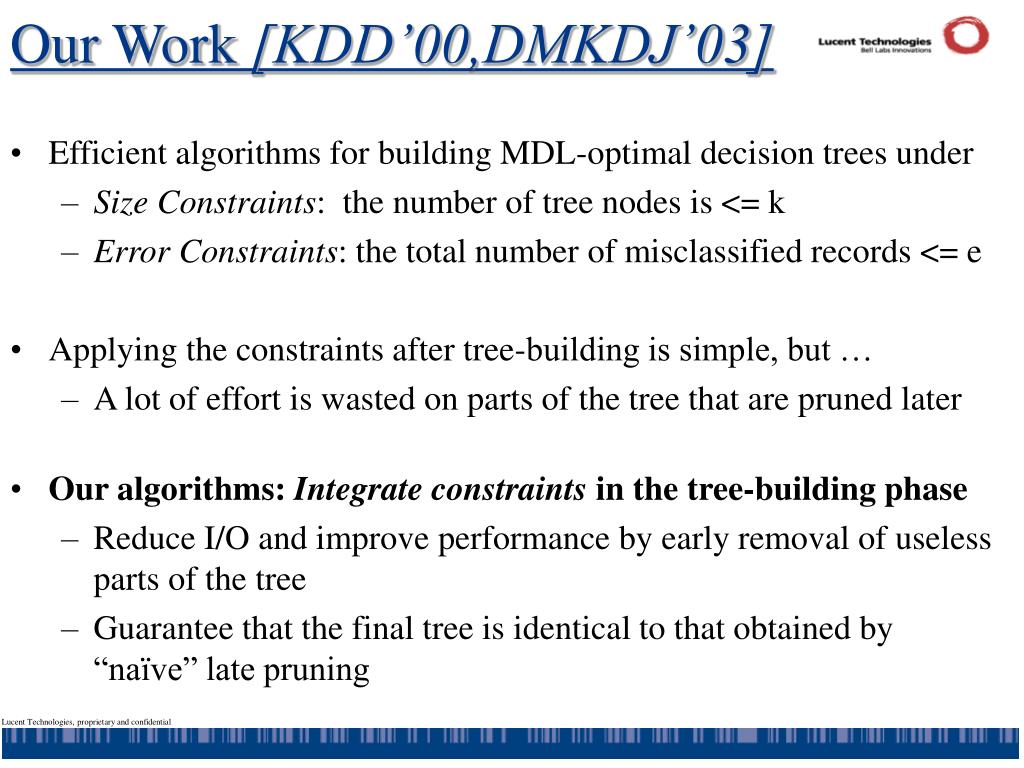 Ppt Constraint Based Model Mining Algorithms And Applications Powerpoint Presentation Id361812 3353