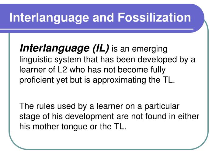 PPT - SLA in the HEAD Professor. Joan Kelly Hall / APLNG 491 PowerPoint ...