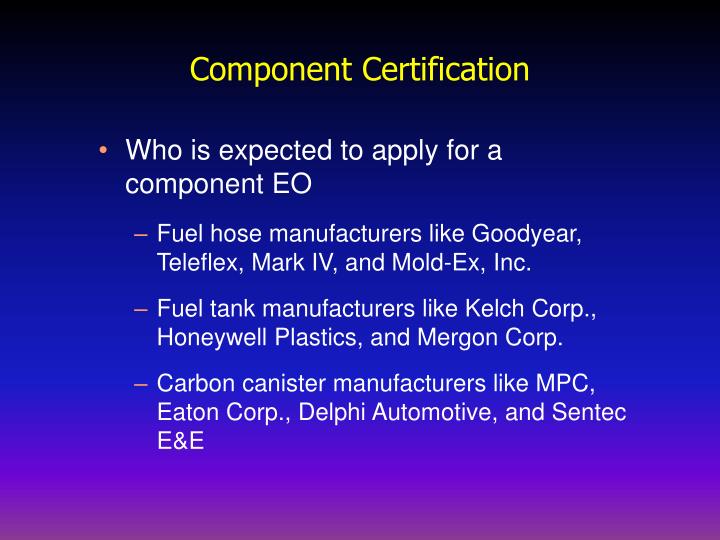 PPT - Small Off-Road Engines/Equipment (SORE) Emission Regulations ...