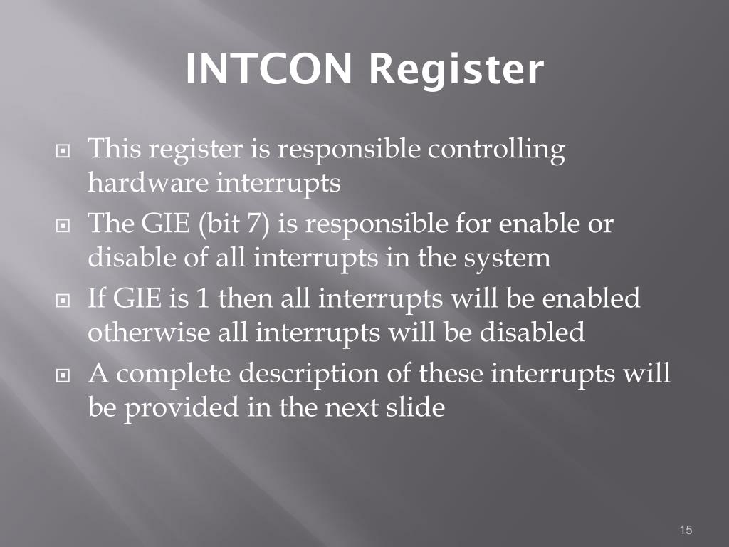 PPT - The PIC Microcontrollers PowerPoint Presentation, free download ...