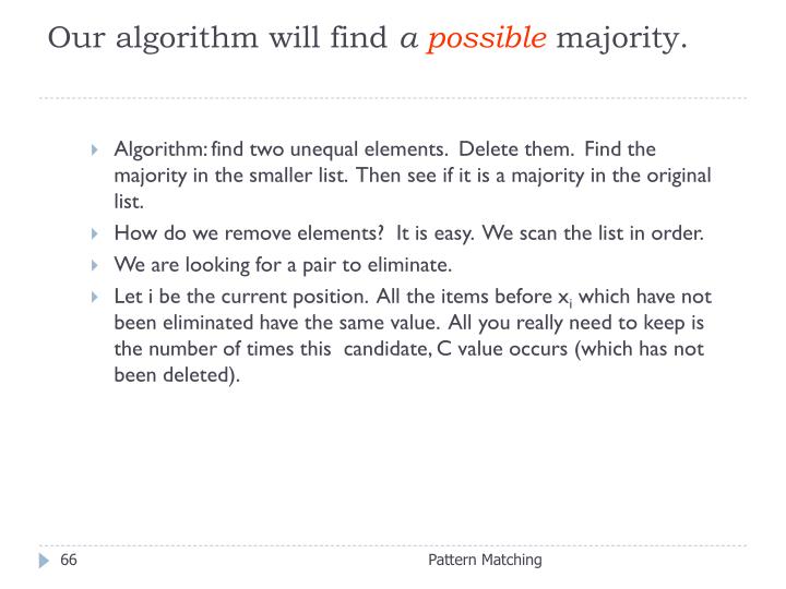 PPT - Pattern Matching PowerPoint Presentation - ID:365291