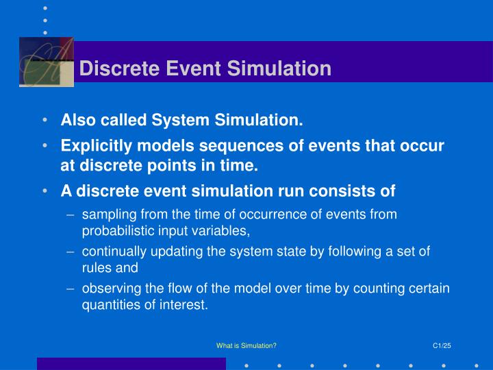PPT - Chapter 1 What is Simulation ? PowerPoint Presentation - ID:365769