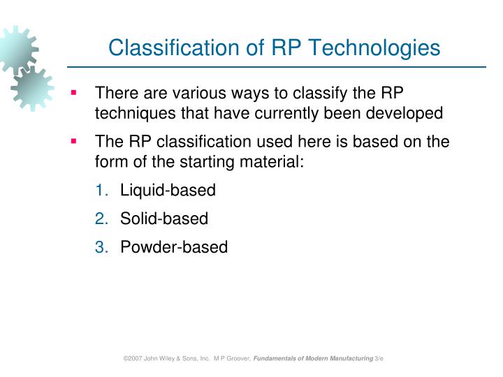 PPT - RAPID PROTOTYPING PowerPoint Presentation - ID:367682