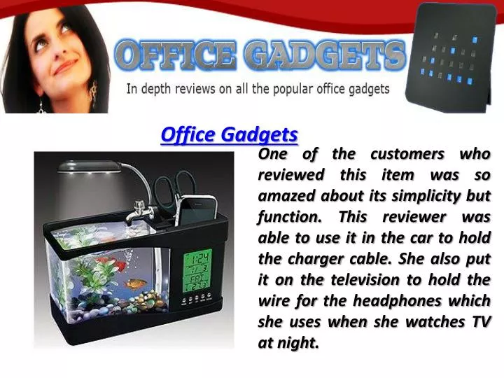 PPT - Office Gadgets PowerPoint Presentation, free download - ID:367830
