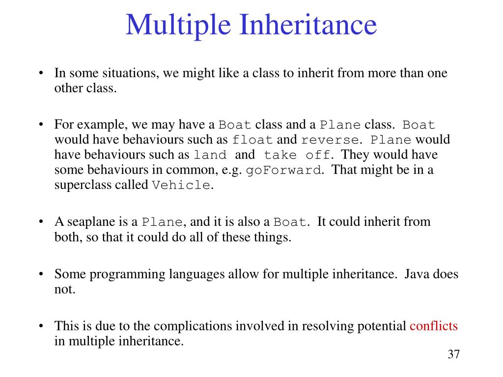 Ppt Fit1002 Computer Programming Lecture 3 Introduction To Object Orientation Powerpoint 6436