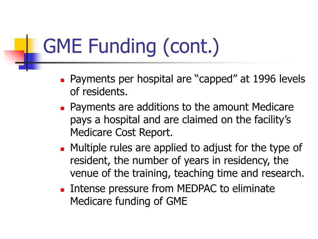 PPT - GRADUATE MEDICAL EDUCATION: A PRIMER PowerPoint Presentation ...