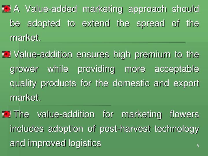 PPT - Value Addition in Floriculture PowerPoint Presentation - ID:368161