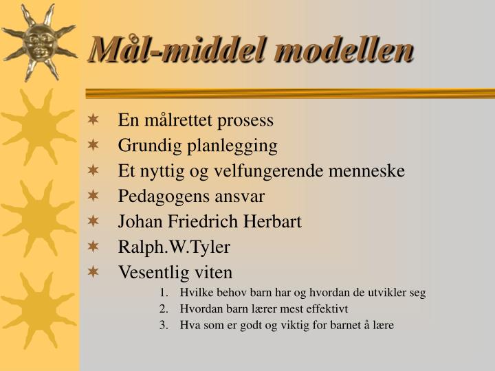 PPT - Ulike pedagogiske retninger PowerPoint Presentation - ID:368227
