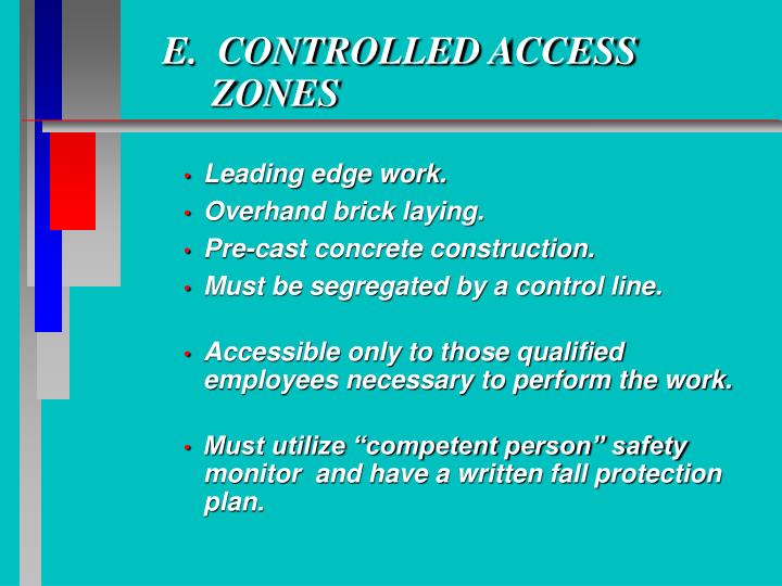 PPT - 29 CFR PART 1926 Subpart M FALL PROTECTION PowerPoint ...