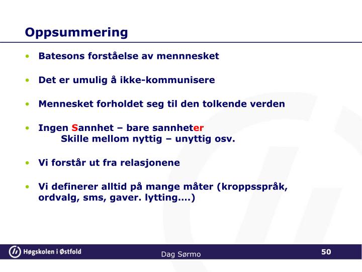 PPT - Om samspill og kommunikasjon PowerPoint Presentation - ID:368513