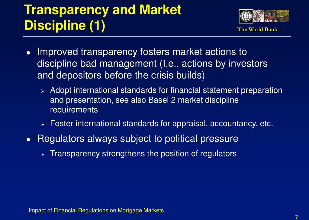 PPT - Impact of Financial Regulations on Mortgage Markets PowerPoint ...