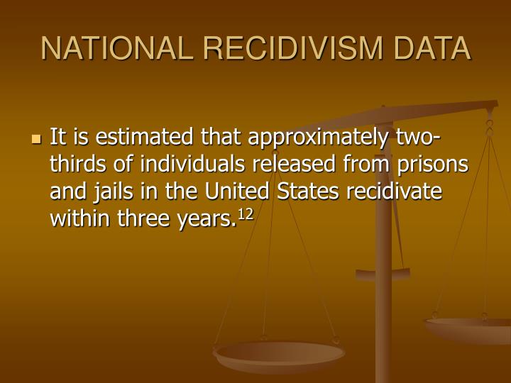 PPT - RECIDIVISM STUDY PROPOSAL PowerPoint Presentation - ID:370583