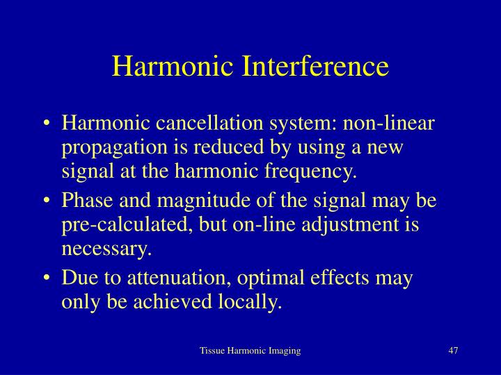 PPT - Ultrasonic Nonlinear Imaging- Tissue Harmonic Imaging PowerPoint ...