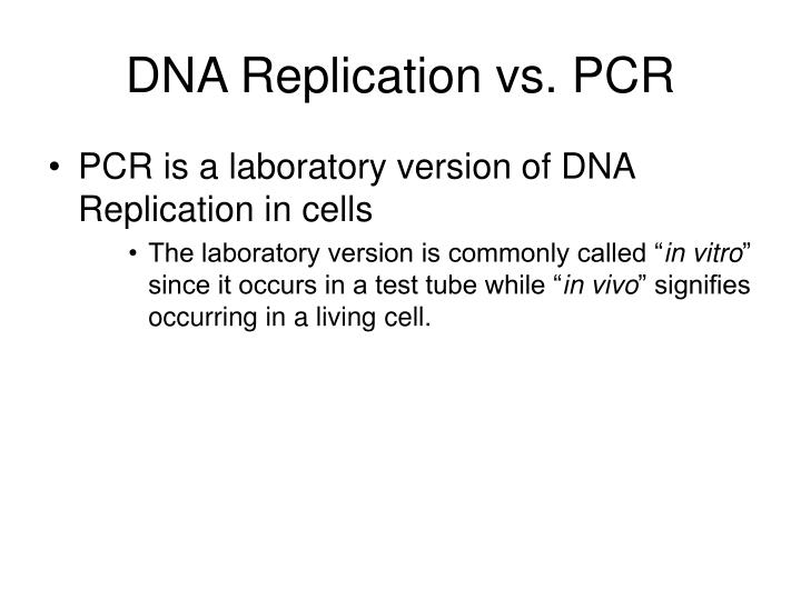PPT - Polymerase Chain Reaction (PCR) PowerPoint Presentation - ID:37146