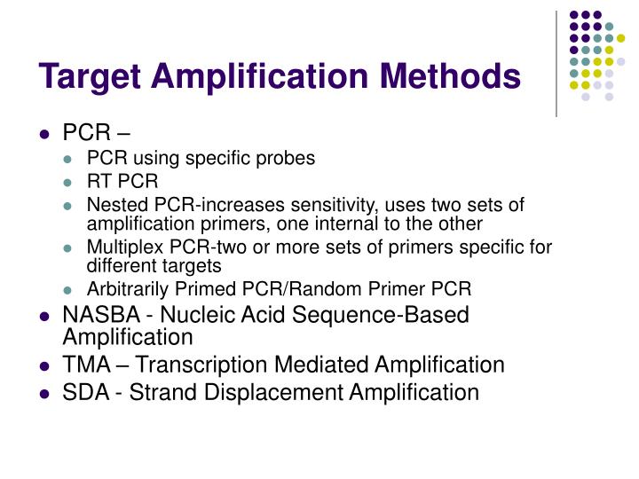 PPT - Chapter 7: Nucleic Acid Amplification Techniques PowerPoint ...