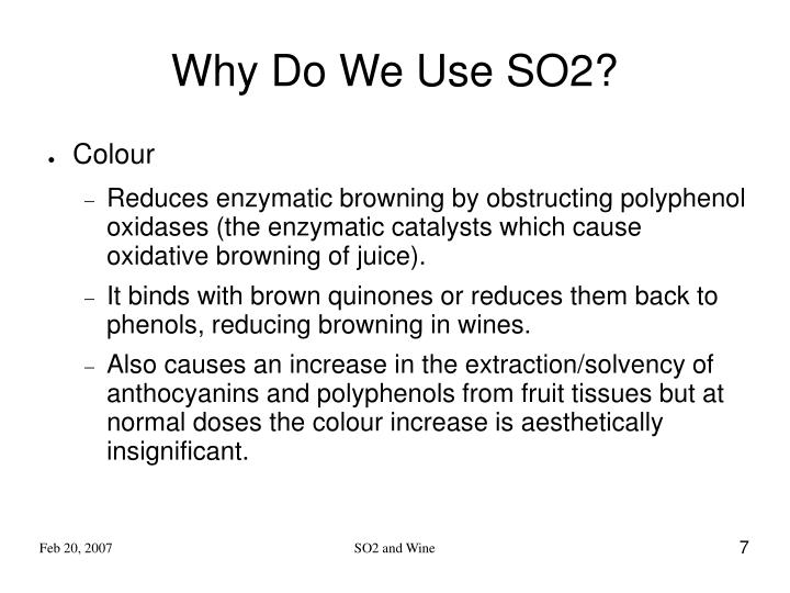 PPT - SO2 and Wine PowerPoint Presentation - ID:37167