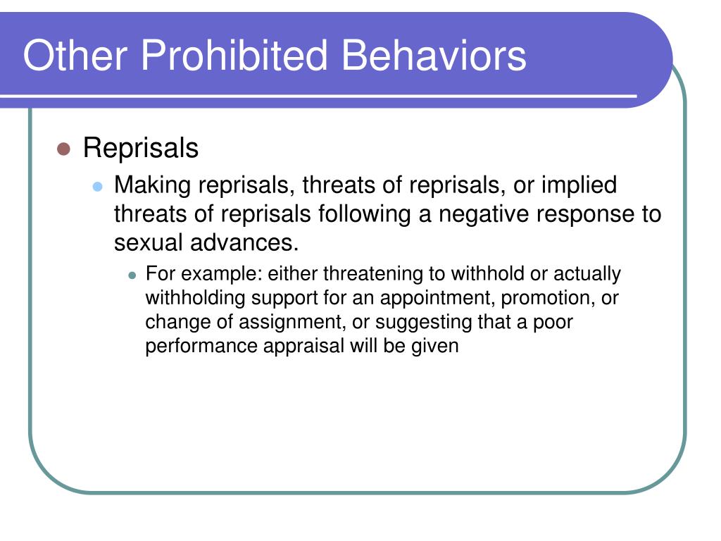 PPT - Sexual Harassment Prevention Training for TCOE Employees ...