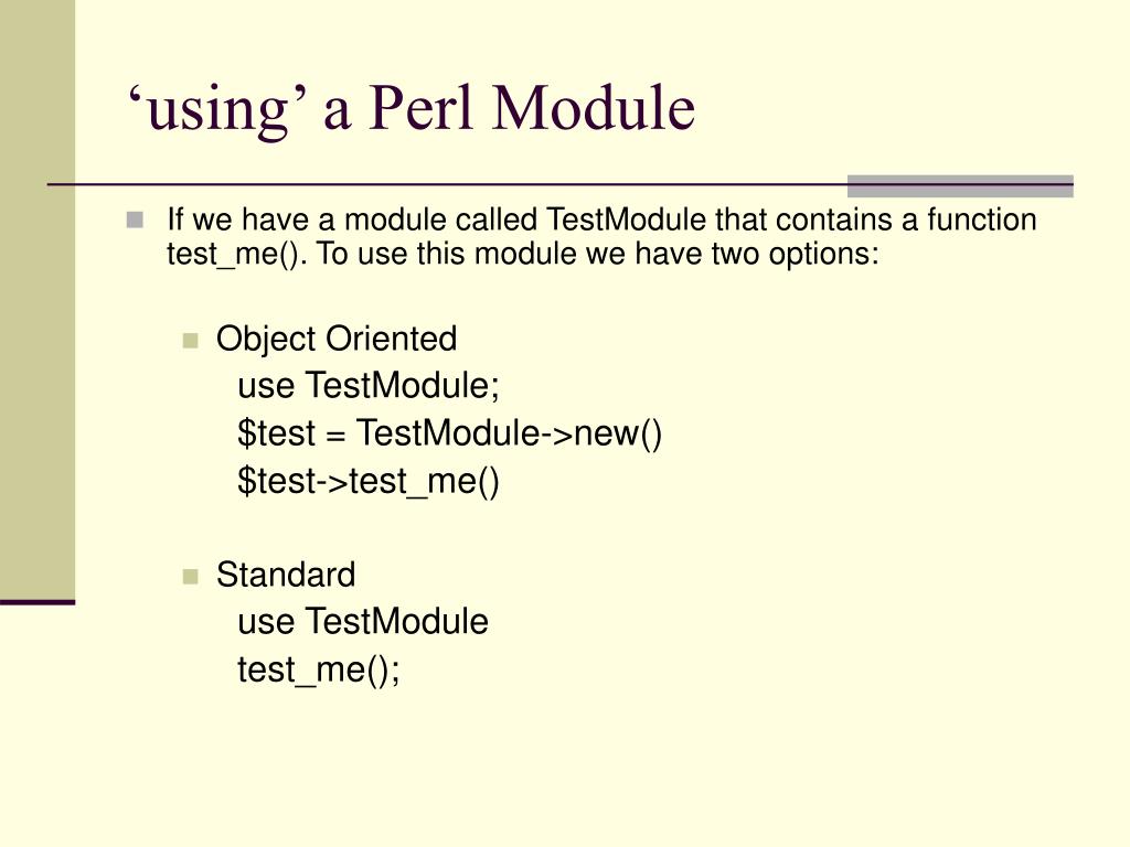 Ppt Introduction To Perl Part Iii Powerpoint Presentation Free