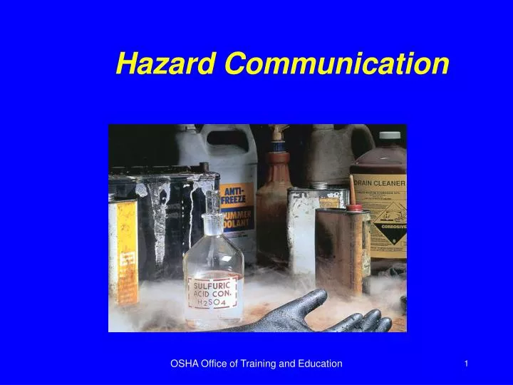 PPT - Hazard Communication PowerPoint Presentation, free download - ID ...
