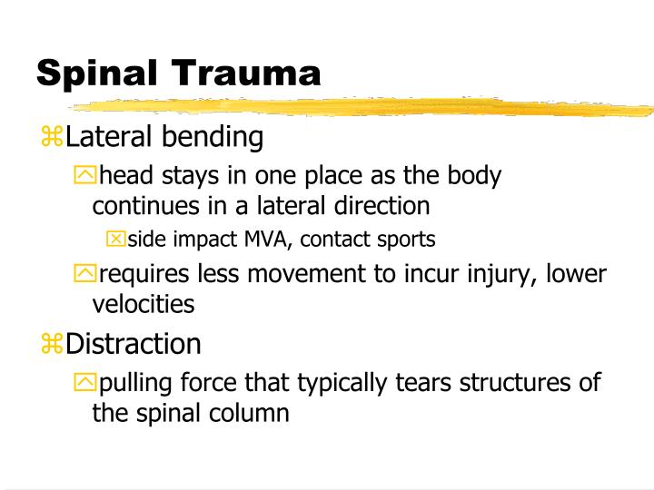 PPT - Head, Neck, & Spinal Trauma PowerPoint Presentation - ID:372630