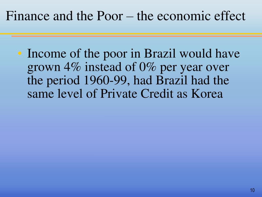 PPT - Finance, Inequality and Poverty: Cross-Country Evidence ...