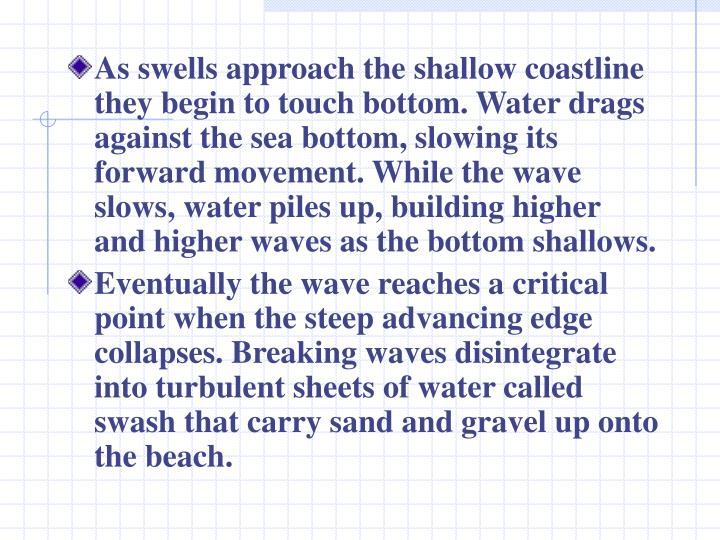 PPT - Coastal Erosion Processes: PowerPoint Presentation - ID:372865