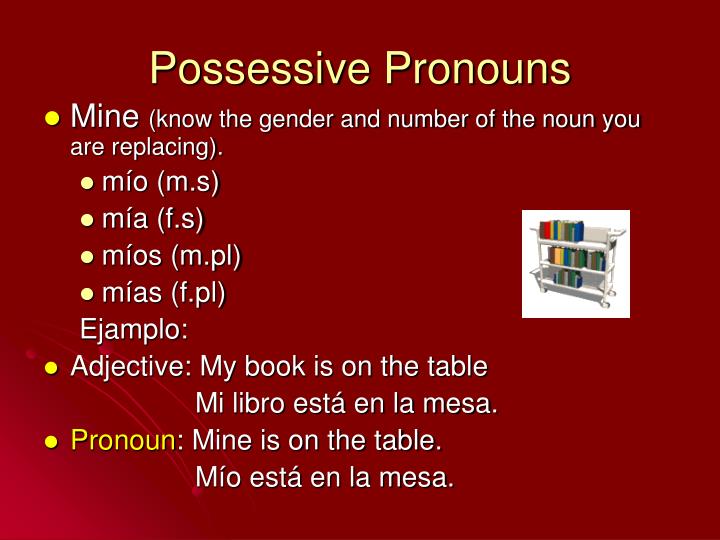 PPT - Possessive Pronouns PowerPoint Presentation - ID:374153
