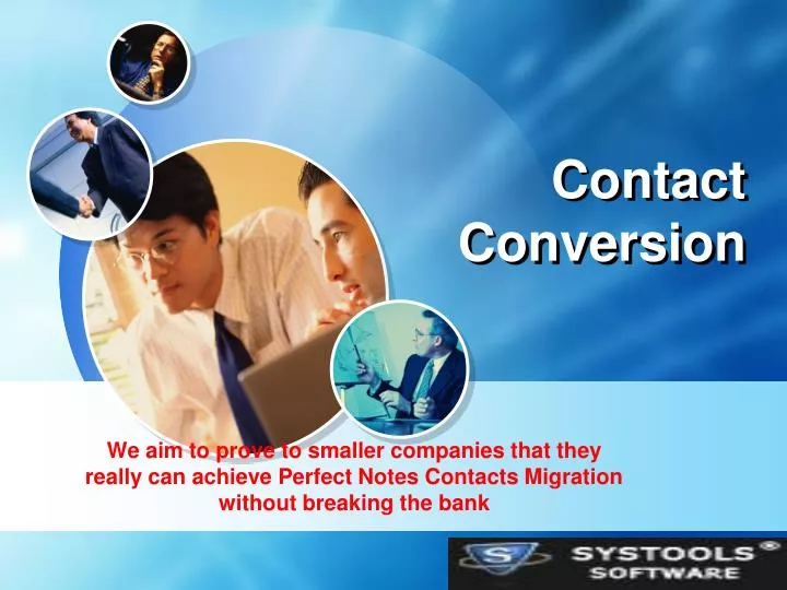 PPT - Direct Lotus Notes Contacts Conversion PowerPoint Presentation ...