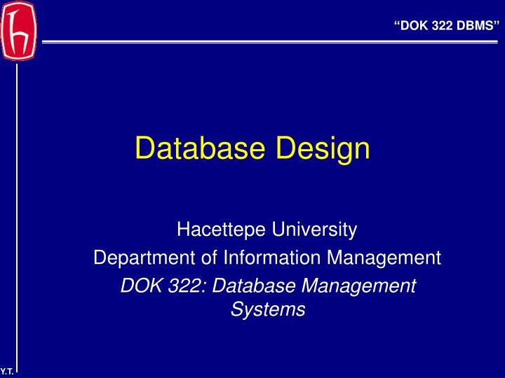 PPT - Database Design PowerPoint Presentation, free download - ID:374451