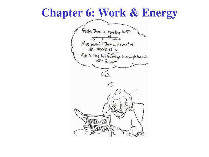 PPT - Chapter 6: Work & Energy PowerPoint Presentation, free download ...