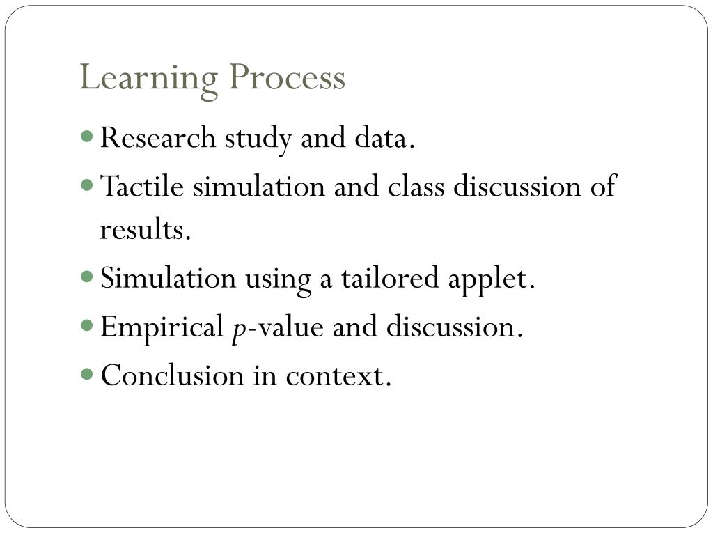 Ppt Introducing Concepts Of Statistical Inference Via Randomization Tests Powerpoint 6070