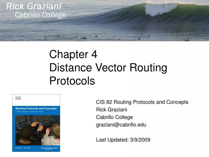 PPT - Chapter 4 Distance Vector Routing Protocols PowerPoint ...