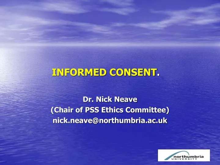 PPT - INFORMED CONSENT . PowerPoint Presentation, free download - ID:376420