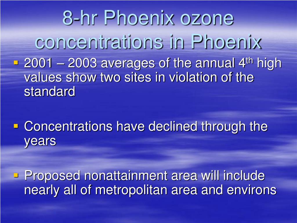 PPT - Urban & Rural Ozone in Southern Arizona PowerPoint Presentation ...