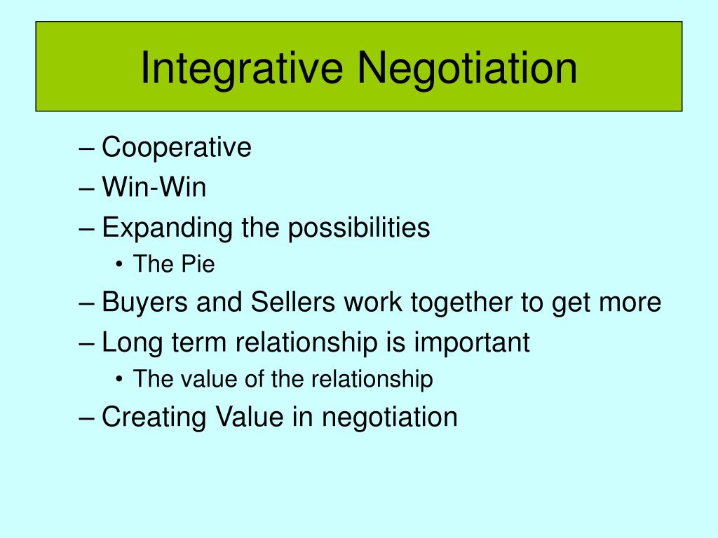 PPT - Negotiation: Terms and Theories from Negotiation , a Harvard ...