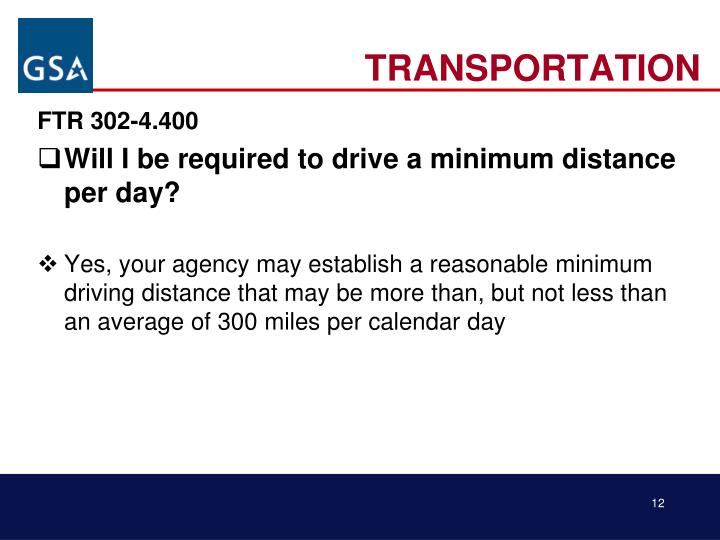 PPT - Federal Travel Regulation (FTR) Relocation Allowances PowerPoint ...