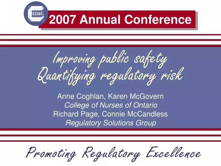 PPT - Improving public safety PowerPoint Presentation, free download ...